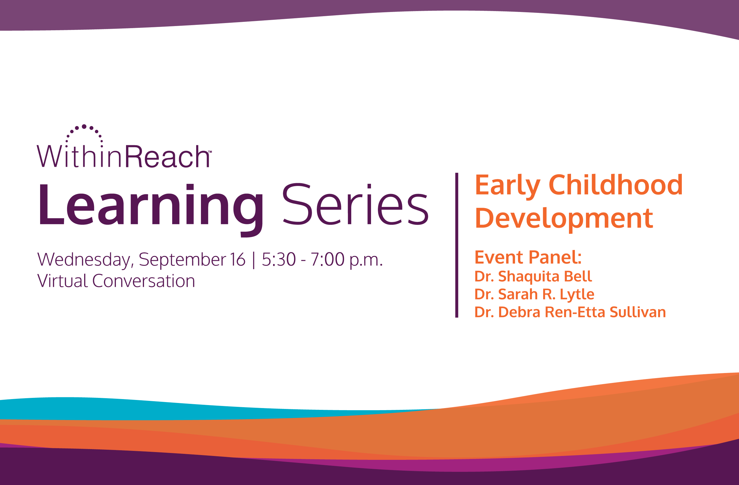 WithinReach Learning Series Event