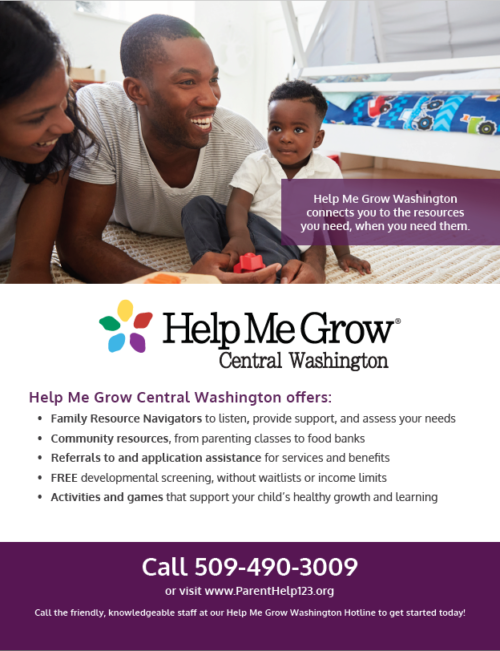 Help Me Grow Central WA Flyer